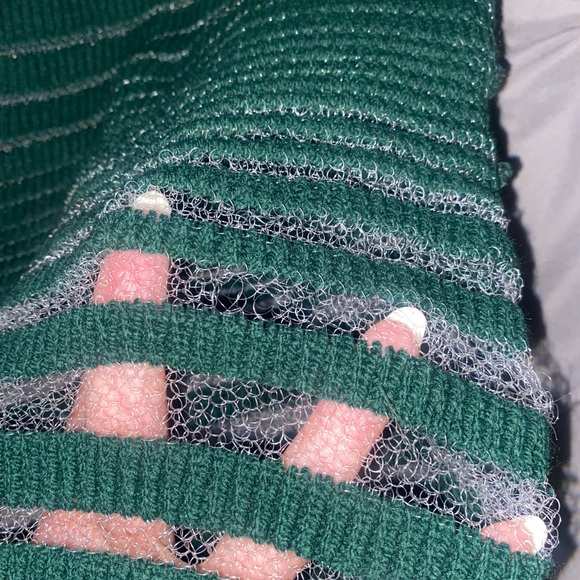 george trochopoulos | Dresses | George Trochopoulos Green Stripe One ...